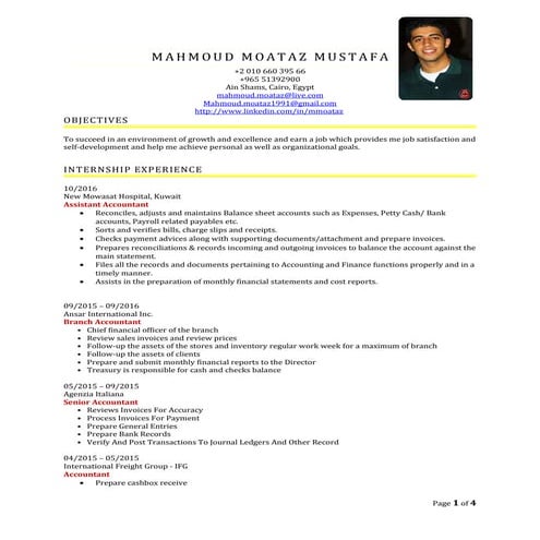 Hazem Kaaroud CV 2015 | DOCX