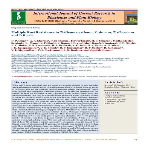 D. P. Singh, et al paper on EPPSN | PDF