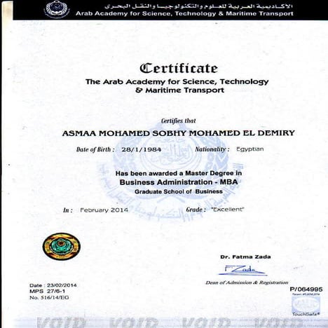 MBA certificate 2 | PDF