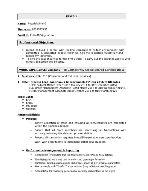 ANISH - Resume | PDF