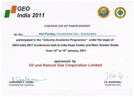 Geology_Course_completion_certificate | PDF