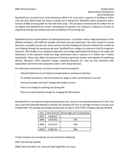 SCgame2 | PDF | Logistics | Business