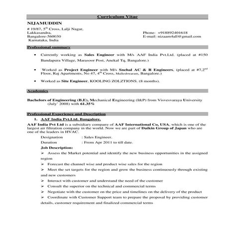 Noel CV | DOC