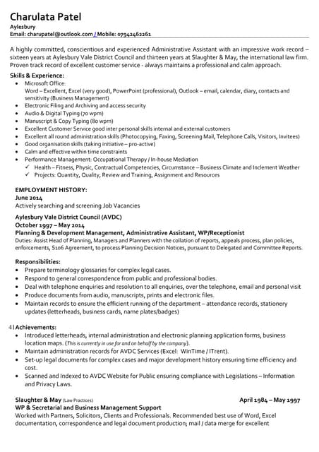 Adele Clark CV 2016 | PDF
