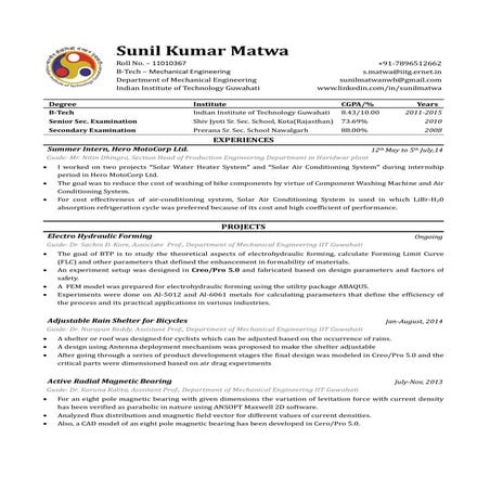 Resume | PDF