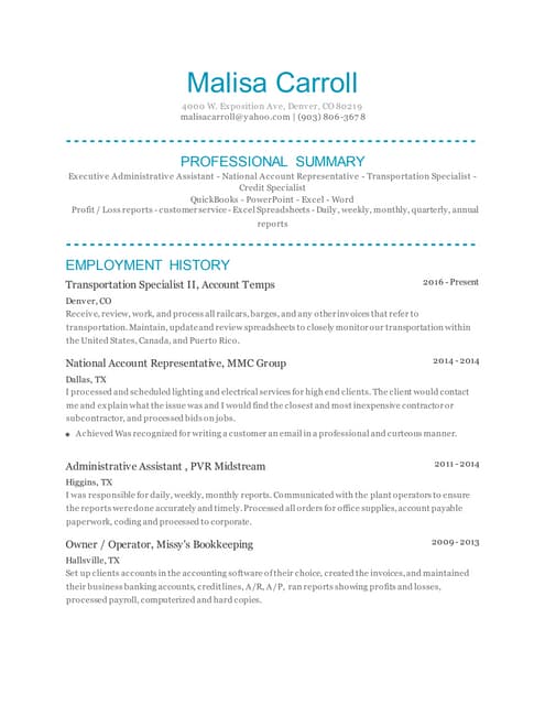 General Motors Resume(2) | PDF