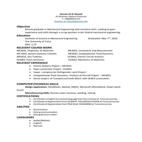 Ghulam Abbas CV | RTF