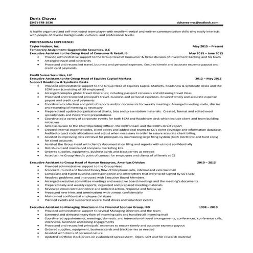 Nelson's Resume | DOC
