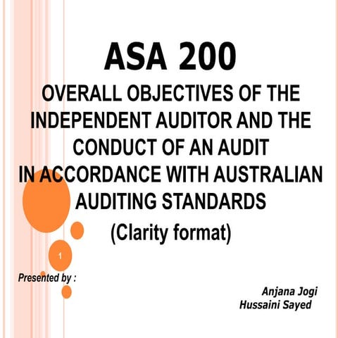 ASA 200-new | PPT