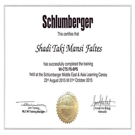 Basic Pumping School Certificate | PDF