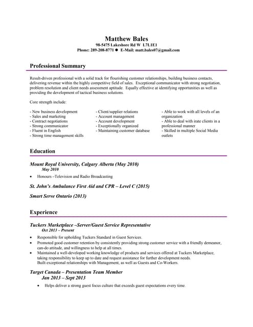Ian - Resume | PDF