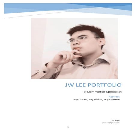 JW LEE Portfolio | PDF