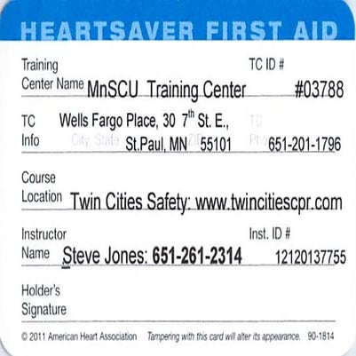 AHA HeartSaver First Aid | PDF