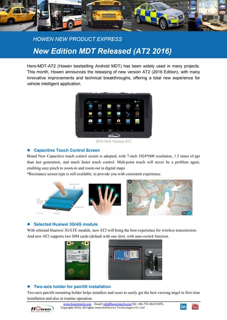 COMPANY NEWS-Howen VSS for UAE School Bus | PDF