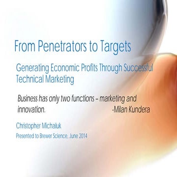 Tech Marketing from Bullets to Targets | PDF