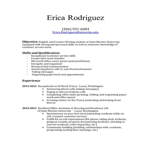 Carol Resume (1) | DOC