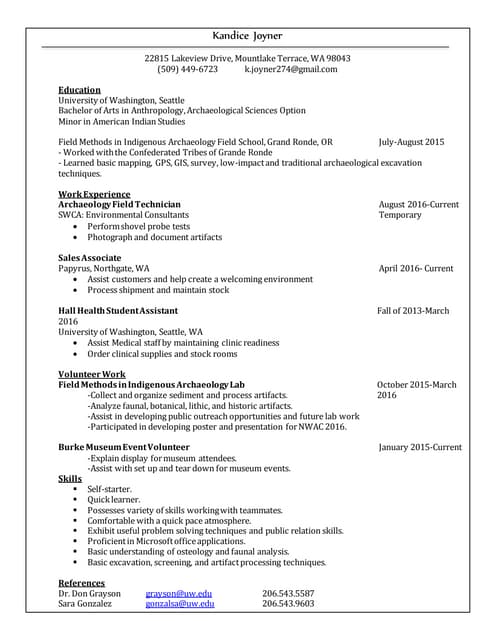 IMA Resume | PDF