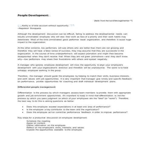 People Development | DOCX