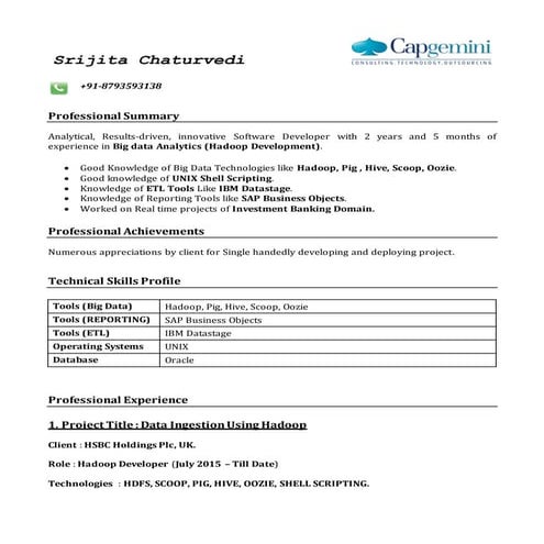 Shashi resume | PDF