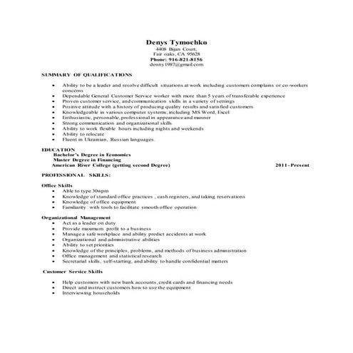 resume -Den Timo (1) | PDF