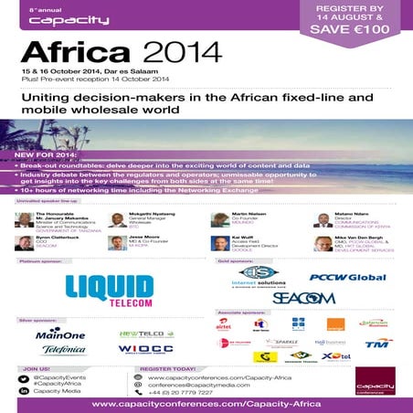 Capacity Africa brochure | PDF