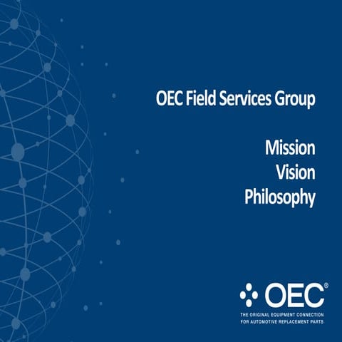 Field_Services_Group_-_Mission_Vision_Philosophy | PPTX
