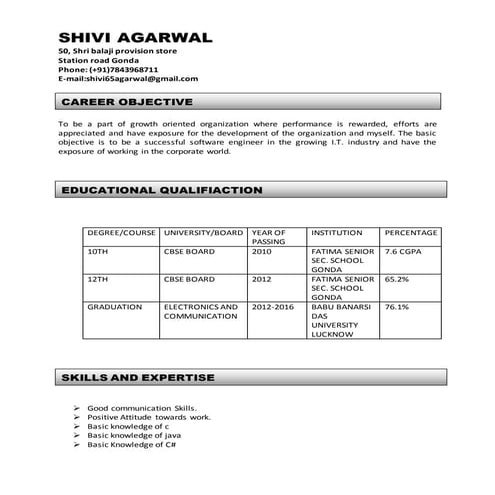 Manoj_Resume | PDF