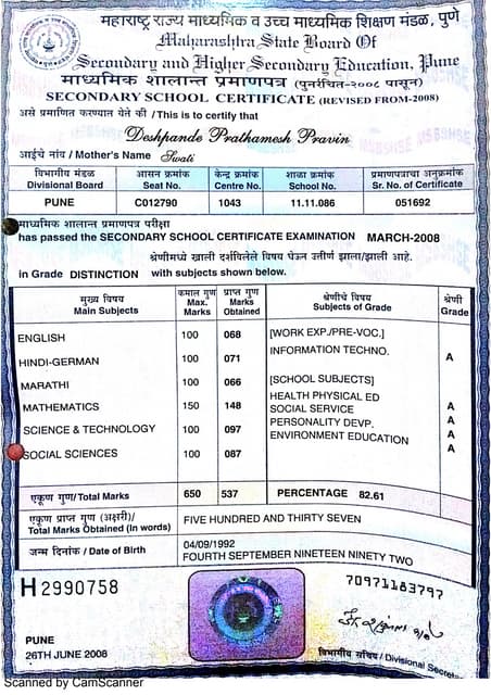 Certificate | PDF
