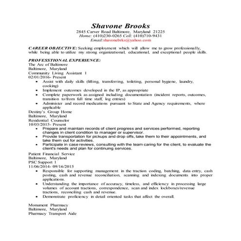 George, JL Resume | PDF