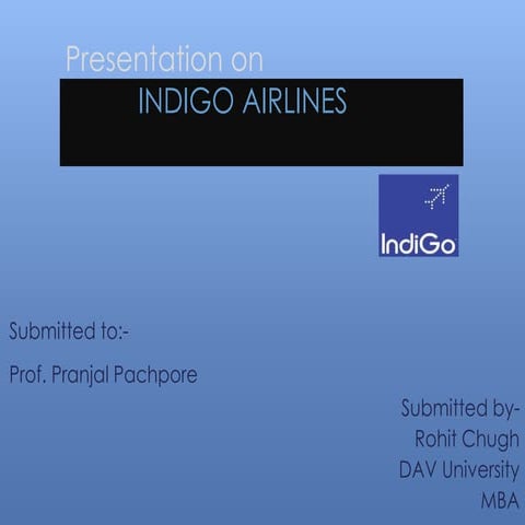 indiGo | PPT