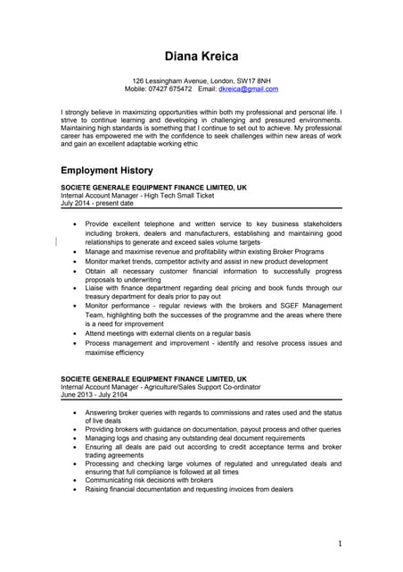 Martha Fanning resume | PDF | Business | Business and Finance