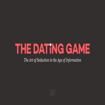 The Dating Game Presentation V1 | PDF