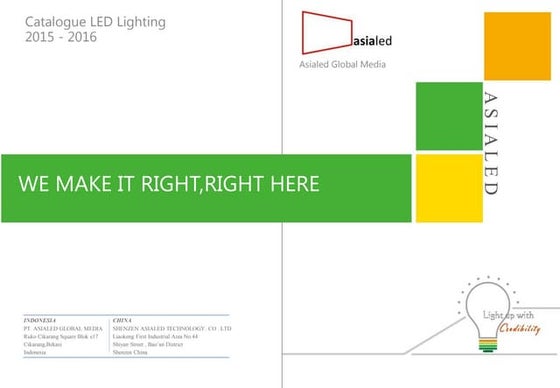 UPSHINE LED Ceiling Light Catalogue | PDF