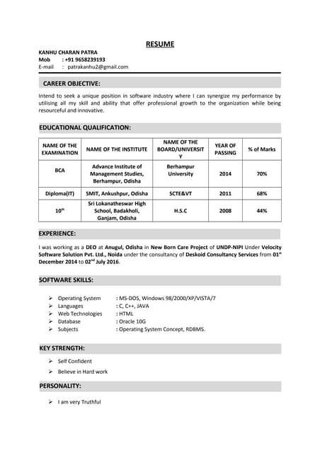 Resume - Richa Kumari | PDF Resume - Richa Kumari | PDF
