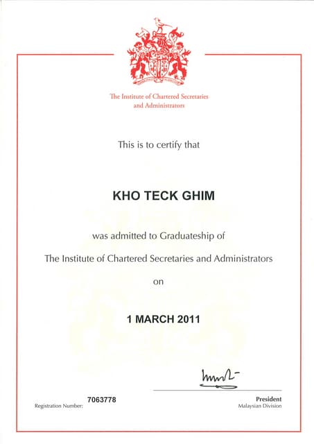 KTG-CERT (FCCA) | PDF