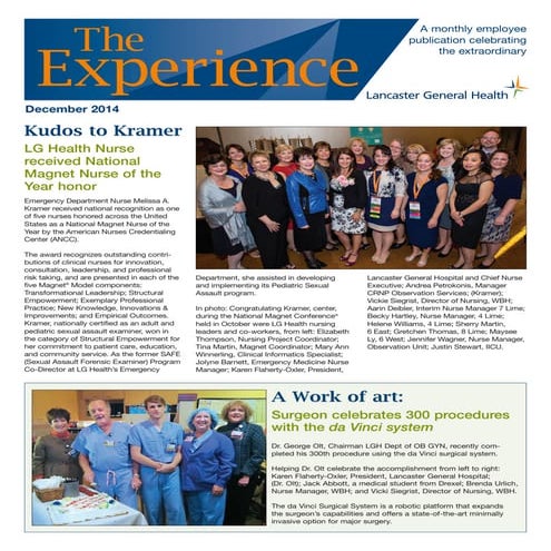 The Experience_LGHealth_Dec 2014 | PDF