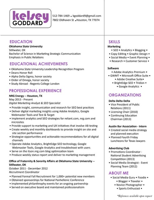 Kelsey Goddard Resume | PDF