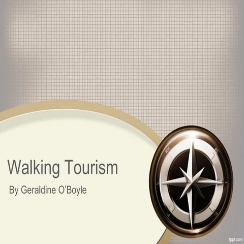 power point walking tourism | PPT