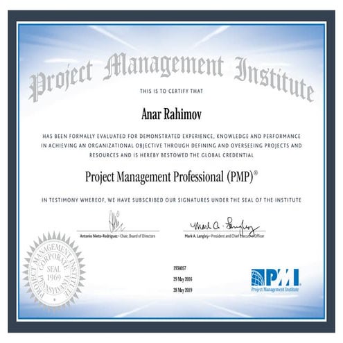 PMP Certification_1934057 | PDF | Business | Business and Finance