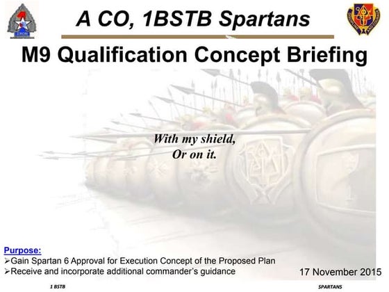 ARMY PT CONOP | PPTX