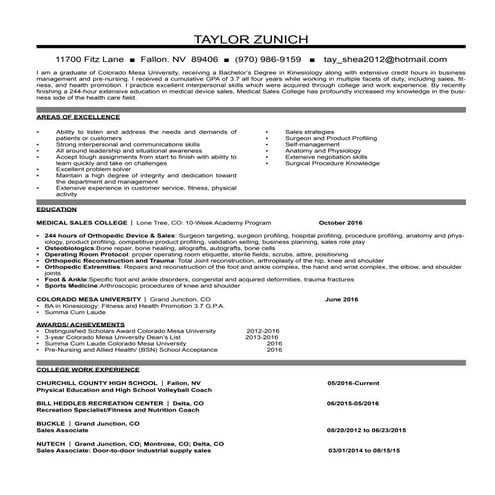 Meaghan Daly - Resume | PDF