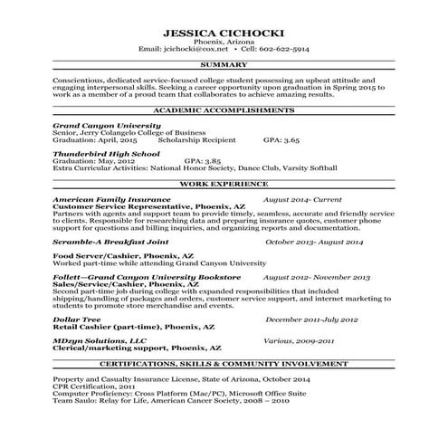 Resume Linkedin | PDF