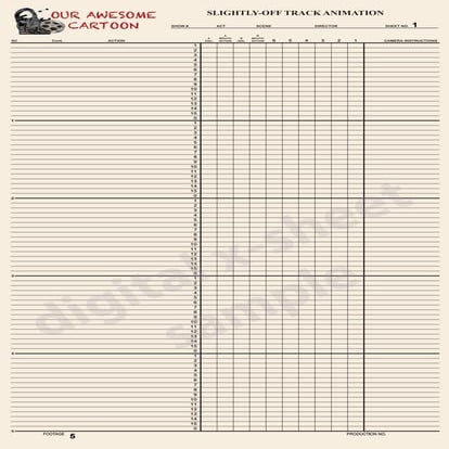 sample unbranded digital x-sheet | PDF