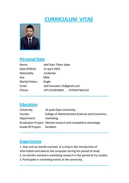 EHAB CV | PDF