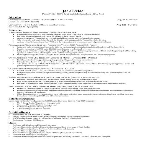 Terri J Capote resume | DOCX