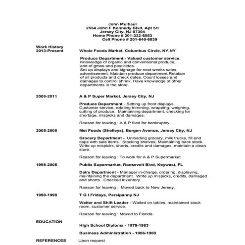 John resume - Copy | RTF