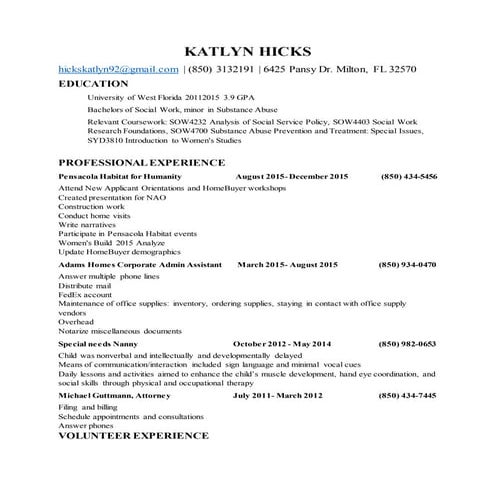 Ricky Harrell's Resume | DOCX