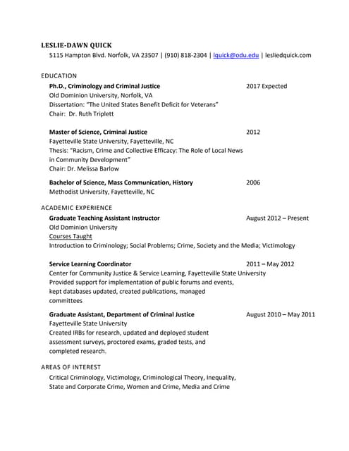 Updated CV 2012 | PDF