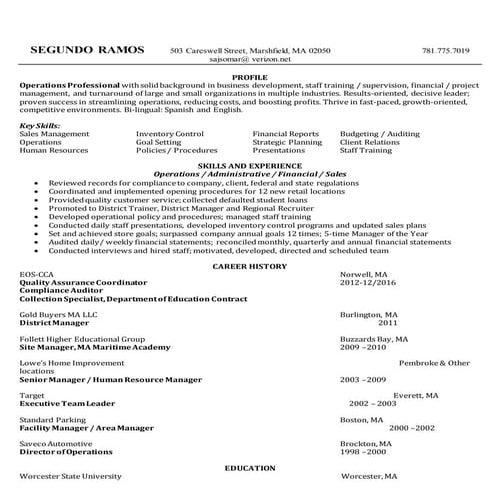 SEGUNDO RAMOS 2017 | DOCX | Business Administration | Business