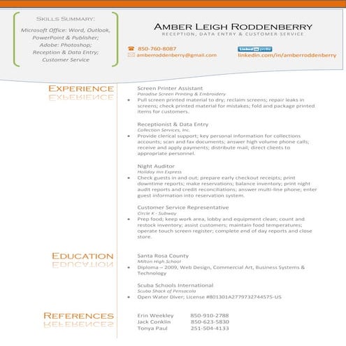 Travis parent resume | PDF